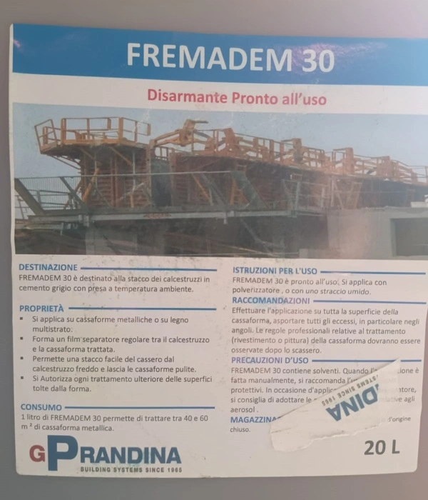 Disarmante per Casseri 20l Diluito