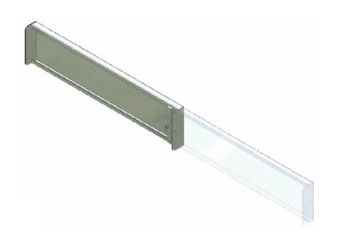 Scalino Zincato Regolabile in Lamiera